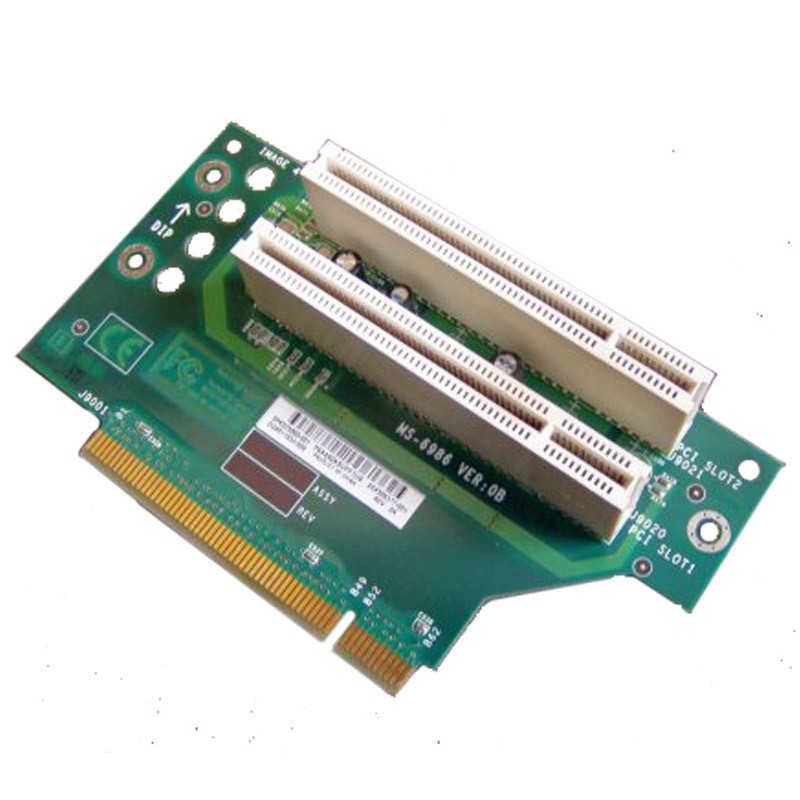 Carte PCI HP MS-6986 VER:0B Riser Card 2xPCI 323090-001 P6A490A9VP3BT ...