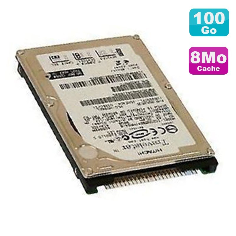Disque Dur PC Portable 100Go IDE 2.5" Hitachi Travelstar ...