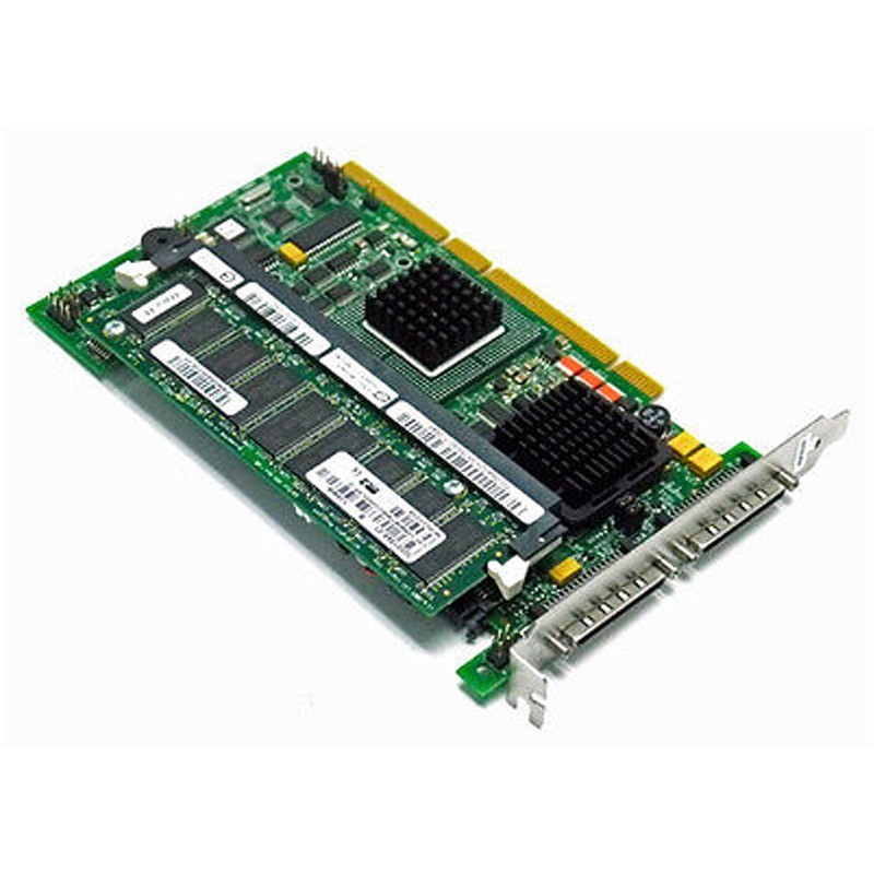 Carte PCI-X SCSI Ultra-320 LSI Logic Dell PERC4/DC 128Mb Raid ...