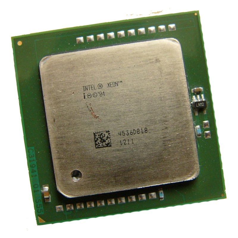 Processeur CPU Intel Xeon Mono Core 3.4Ghz 1Mo FSB 800Mhz Socket 604 ...