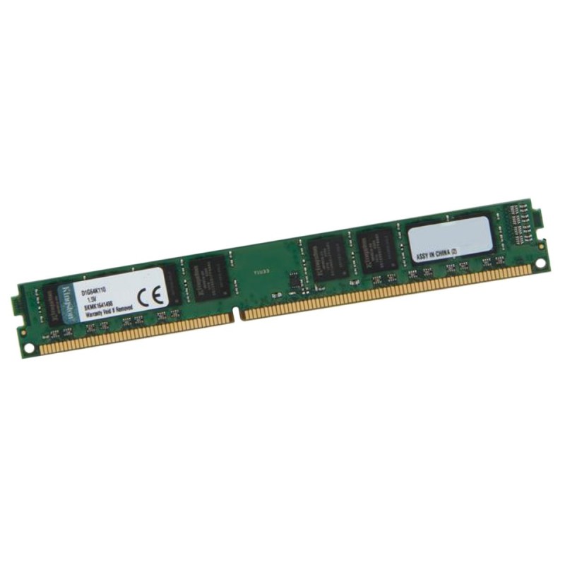 8Go RAM Kingston D1G64K110 DIMM DDR3 PC3-12800U 1600Mhz Low Profile 1 ...