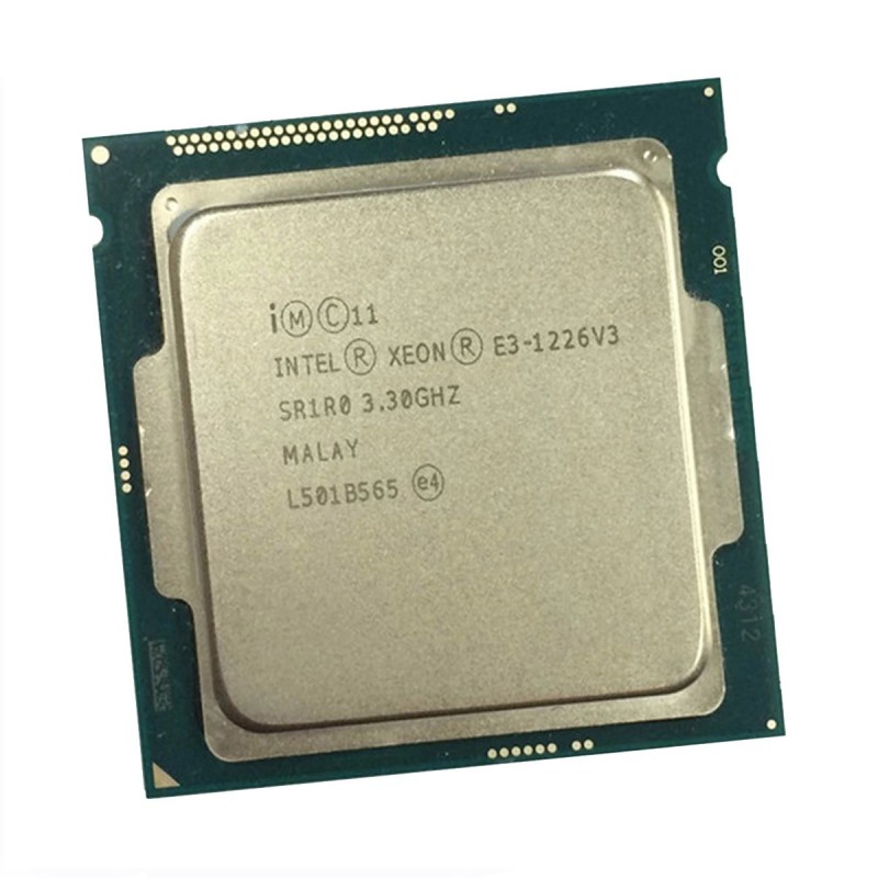 Processeur CPU Intel Xeon E3-1226 V3 SR1R0 3.30Ghz LGA1150 Quad Core ...