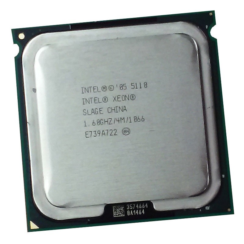 Processeur CPU Intel Xeon Dual Core 5110 1.6Ghz 4Mo 1066Mhz LGA771 ...
