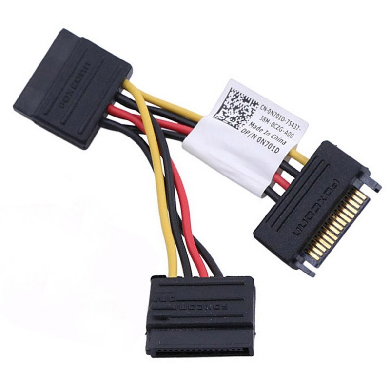 Câble Doubleur 2x SATA Dell 0N701D N701D 3020 7020 9020 Adaptateur ...