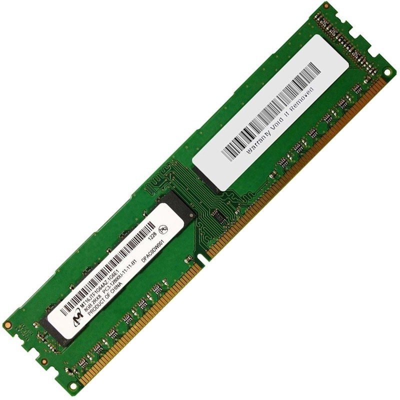 8Go RAM PC Bureau MICRON MT16JTF1G64AZ-1G6E1 DDR3 PC3-12800U 2Rx8 ...