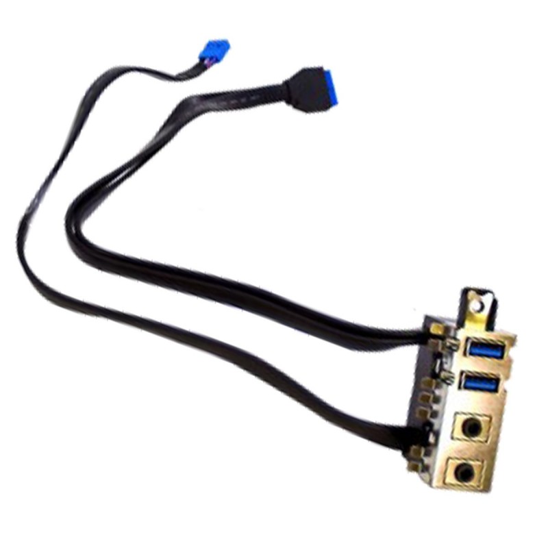 Front Panel I/O HP Compaq ProDesk 400 G3 SFF 810636-001 USB 3.0 Audio ...