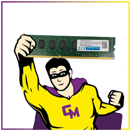 4Go RAM DDR3 PC3-10600 HYPERTEC SNPP382HC/4G-HY DIMM 1333Mhz 2Rx8 PC ...